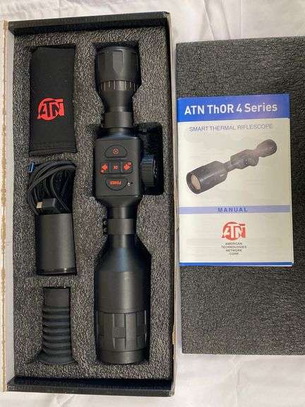 ATN ThOR 4 Smart HD Thermal Rifle Scope 2.5-25x - Metzger Property ...