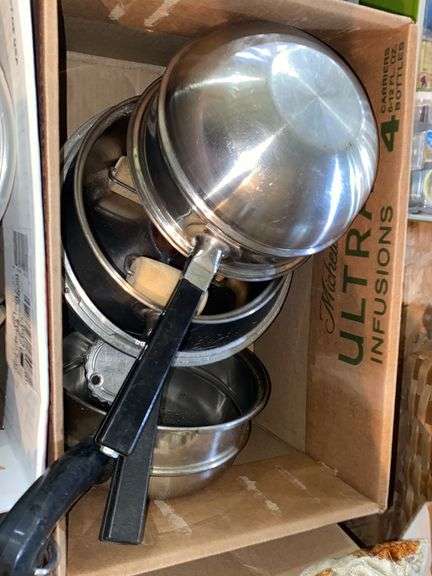 Freezer wrap, electric sandwich maker, lifetime tea pot, wearever 10 ...