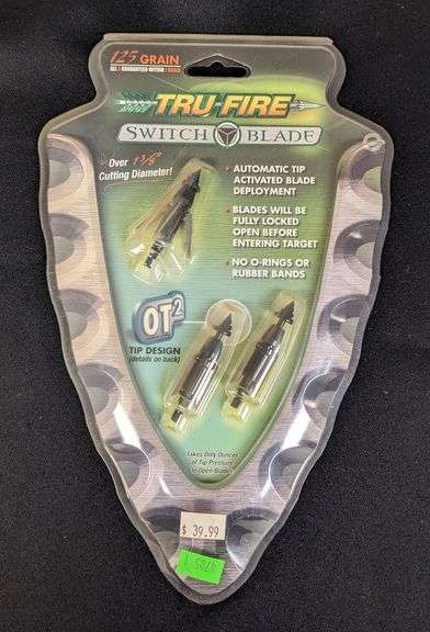 Tru Fire Switch Blade 125 Grain Arrow Tips - Metzger Property Services LLC