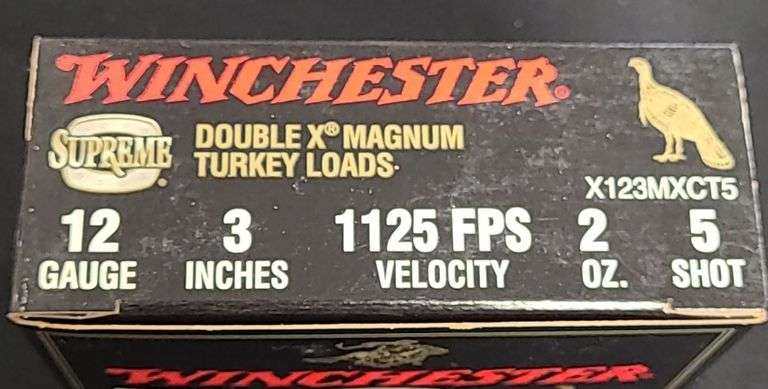 Winchester Double X Magnum Turkey Load 12 Gauge, 10 Rounds - Metzger ...