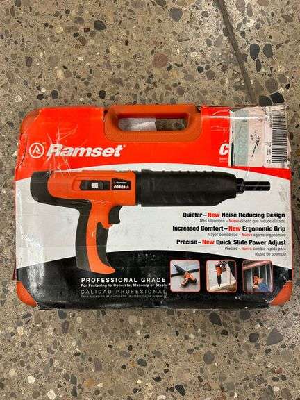 Ramset Cobra+ 0.27 Caliber Semi-Automatic Powder Actuated Tool with ...