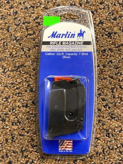 Marlin Rifle Magazine Fits Discontinued Bolt Actions, .22LR, 7 Shot ...