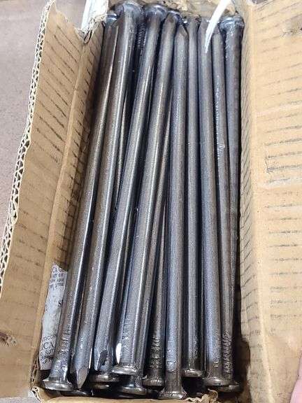 Clou Commun/Brilliant - 10" Smooth Common Spikes, 15.5 lbs - Metzger ...