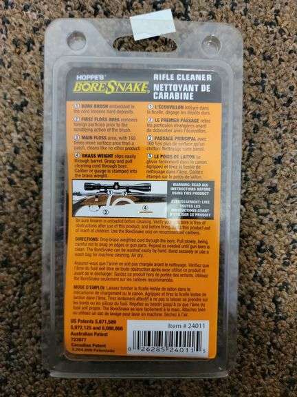 Hoppe's Bore Snake .22, .223 Cal, 5.56mm Gun Bore Cleaner - Metzger ...