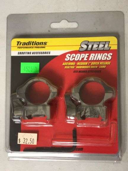 Weaver 1” Tip Of Mounts for .22 rifles with 3/8” factory-grooved ...