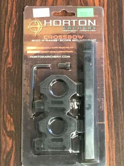 Horton Archery Crossbow mult-a-range scope mounting kit - Metzger ...