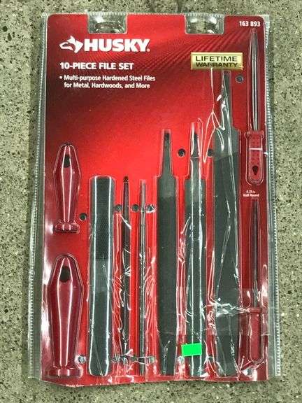 Husky 10-Piece File Set - Metzger Property Services LLC