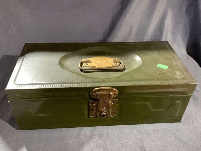 Union utility chestmetal box 4.5" x 6.25" x 13 5/8" - Metzger Property ...