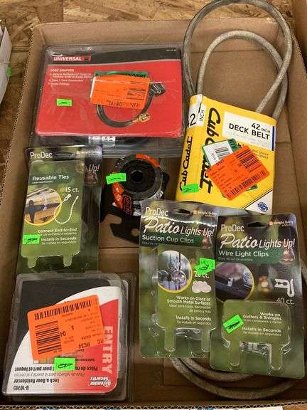 2 ProDec Patio Wire Light clips and reusable ties, 42” Deck BeltDeck ...