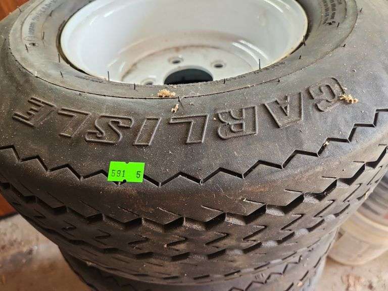 Tires 20.5x8.0x10 trailer tires, near New - Metzger Property Services LLC