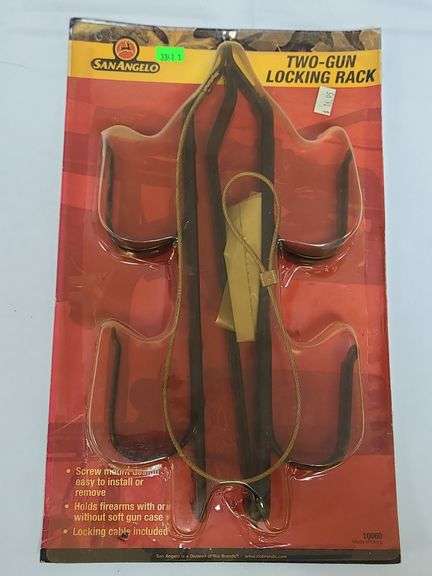 San Angelo Two-Gun Locking Rack - Metzger Property Services LLC