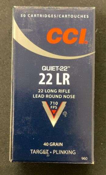CCI .22 Long Rifle, 50 Rounds - Metzger Property Services LLC