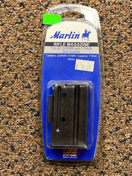 Marlin Rifle Magazine Fits All .22WMR and .17HMR Bolt Actions, 7 Shot ...