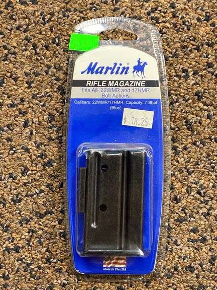 Marlin Rifle Magazine Fits All .22WMR and .17HMR Bolt Actions, 7 Shot ...