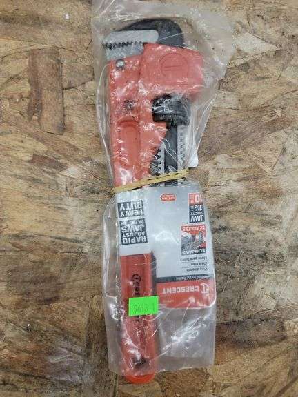 Crescent Pipe Wrench - Metzger Property Services LLC