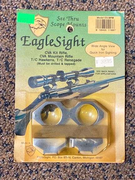 EagleSight Scope Mount for CVA Kit Rifle, CVA Mountain Rifle T/C ...