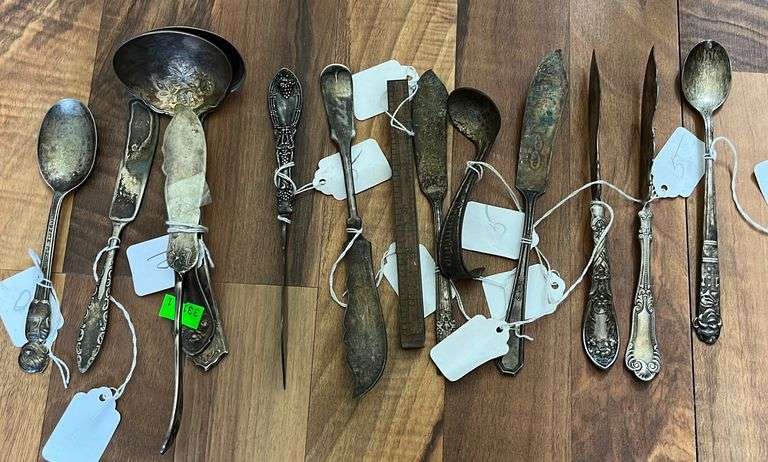 Butter knives, spoons, ladles, ruler - Metzger Property Services LLC