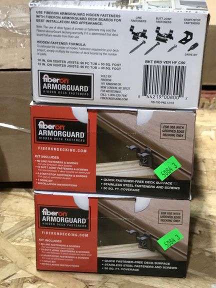 Veranda ArmorGuard Hidden Fasteners,3 boxes - Metzger Property Services LLC
