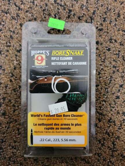 Hoppe's Bore Snake .22, .223 Cal, 5.56mm Gun Bore Cleaner - Metzger ...