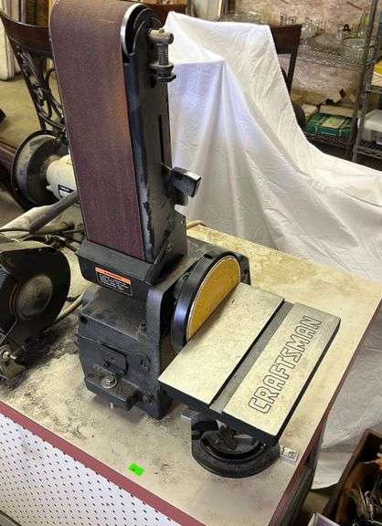 Craftsman Belt/Disc Sander 4”x36 in Belt Model # 137.215360 • Craftsman ...
