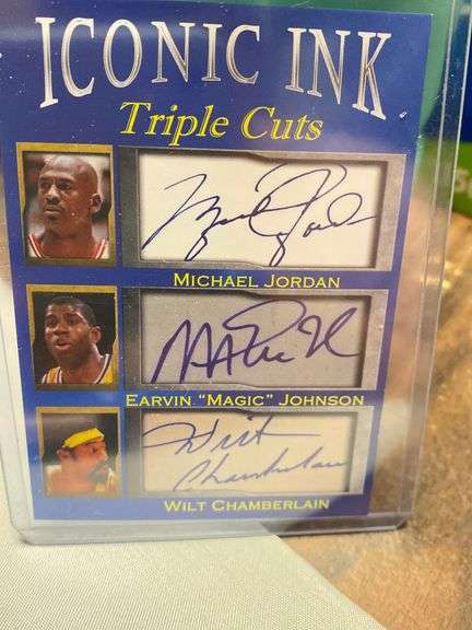 Iconic ink triple cuts including Michael Jordan - Metzger Property ...