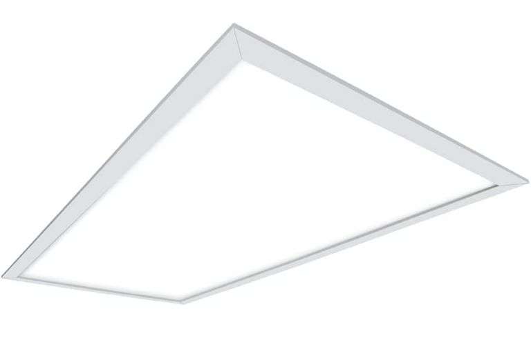 Metalux 2x4 LED Light Fixture 4500 Lumens LED Flat Panel Light 5000K ...