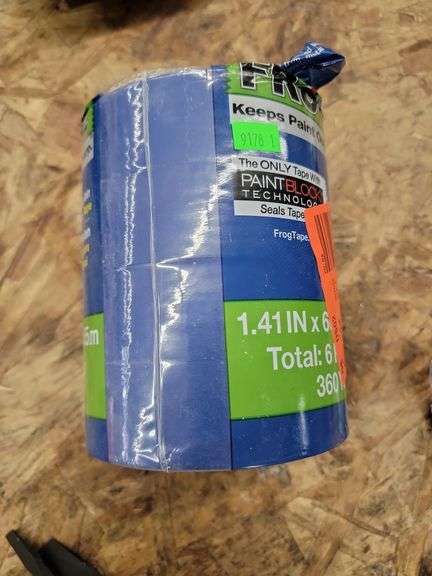 4 Rolls Pro Grade 1.41 in. x 60 yds. Blue Painter's Tape with ...