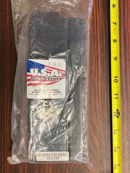 U.S.A. Magazines M14/M1A 7.62mm Magazine, 30 Rounds, EXC143 - Metzger ...