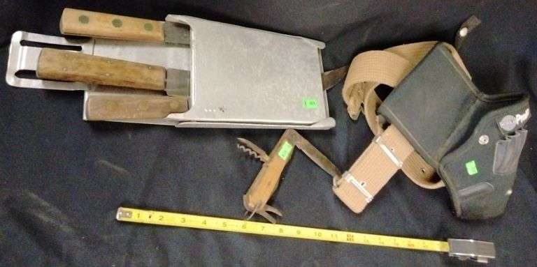 Prolite tool holster, multi tool pocket knife, butchers aluminum ...