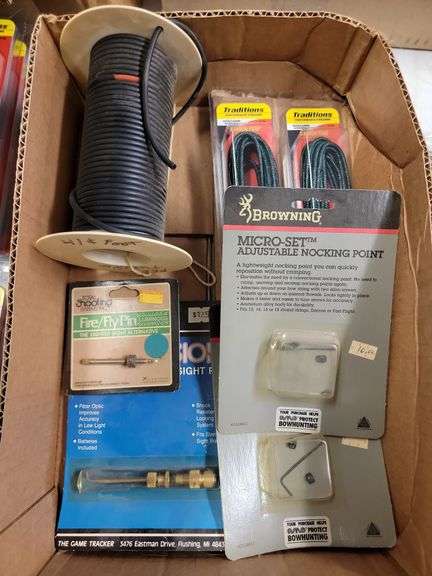 Peep Tubing, Fire/Fly Pin, Dusk Vision Lighted Sight Pin, Cannon Fuses ...