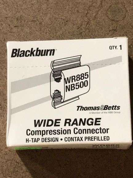 Blackburn Wide Range Compression Connector,wr885/nb500 - Metzger ...