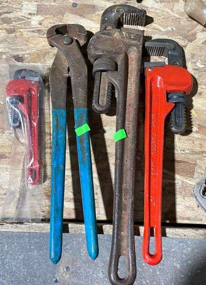Pipe wrenches, channel locks - Metzger Property Services LLC