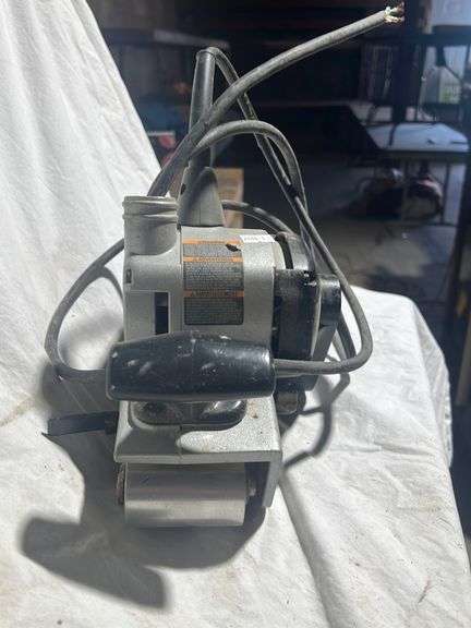 Porter Cable belt sander with dust collection model 352VS - Metzger ...