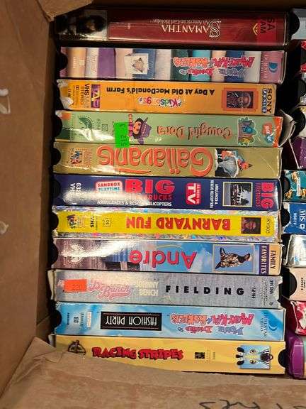 Children’s VHS movies - Metzger Property Services LLC