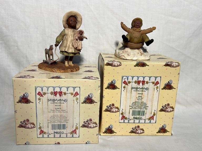Miss Martha’s Collection Jess # 350516 & Dawn # 443247 (figurines in ...
