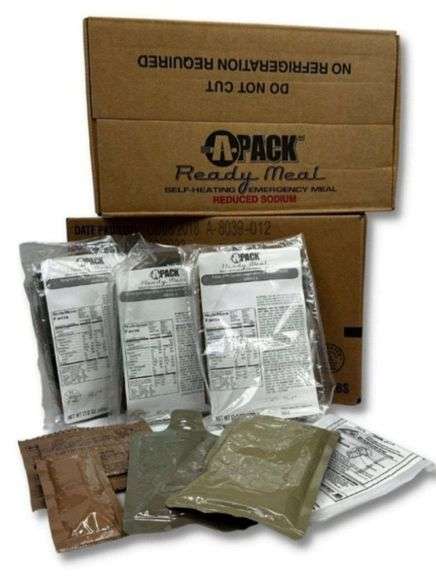 Ameriqual APack MRE (Meal Ready to Eat) Case 12 - Metzger Property ...