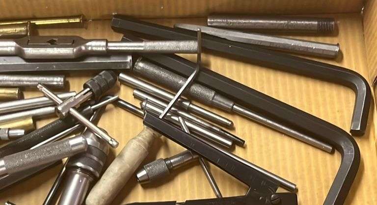 Brass Rods • Allen Wrenches • Tap Wrench • Air Direction Spout • misc ...