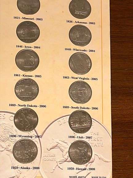 50 State Commemorative Quarter Collection - Metzger Property Services LLC