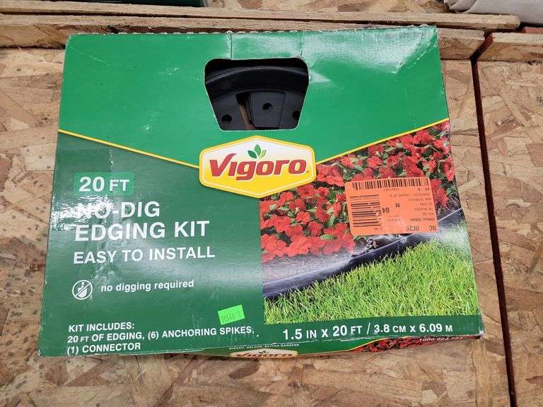 Vigoro 20 ft. No-Dig Edging Kit - Metzger Property Services LLC