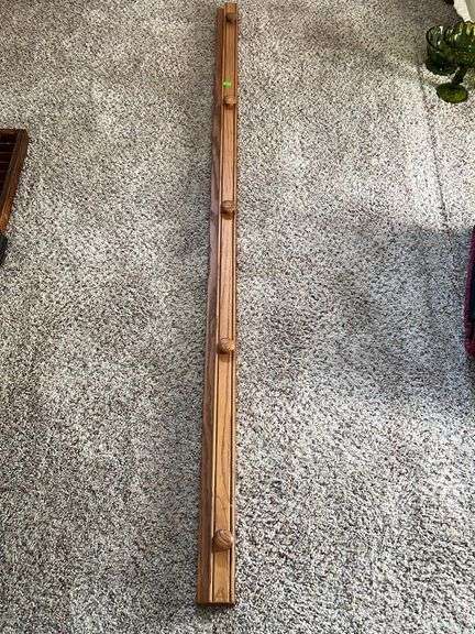 Wood Wall Quilt Hanger 72”x3” - Metzger Property Services LLC