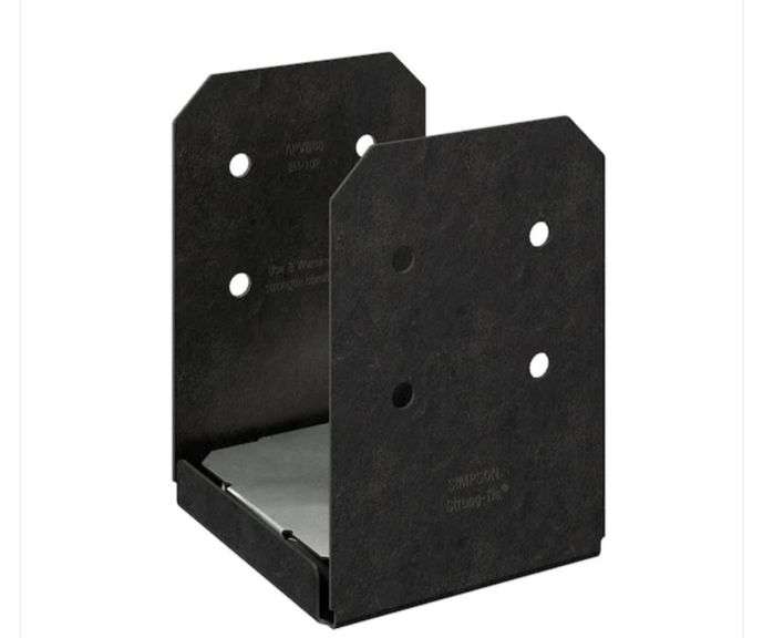 Simpson Strong tie 8x8 Adjustable post base - Metzger Property Services ...