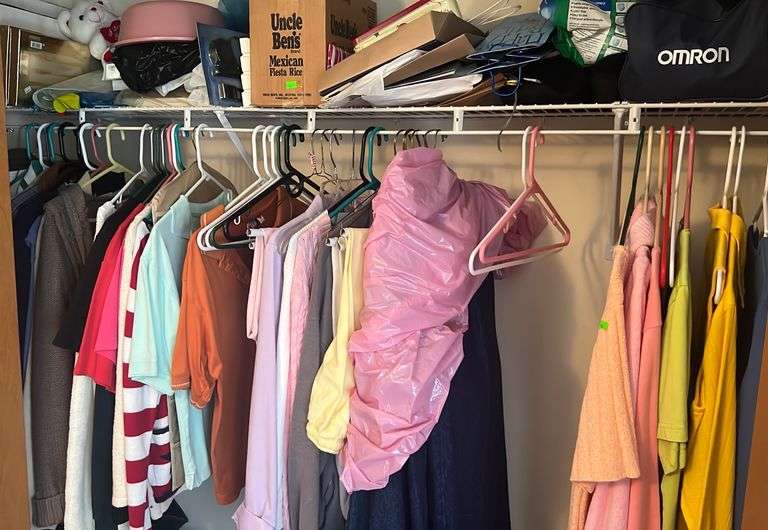 Closet Content including Omron Comp Air XLT Compressor Model NE-C25 in ...