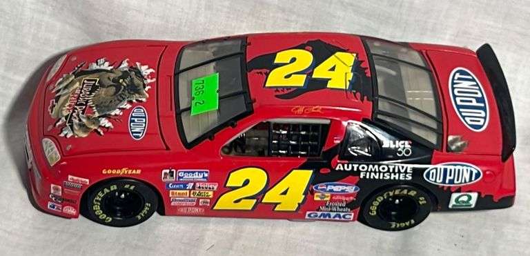 NASCAR # 24 Jeff Gordon Die Cast Car & NASCAR #94 Bill Elliott Diecast ...