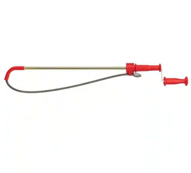 RIDGID K-3 Ultra Flexible Toilet Auger with Unclogging 3 ft. Snake and ...