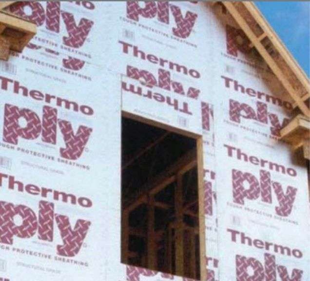 OX Thermo Ply Insulation Sheathing, 8' H x 4' W - Metzger Property ...