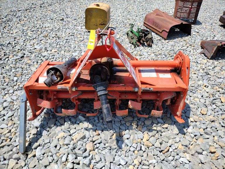 King Kutter TG-48-XB rotary tiller, three point hitch, 48" gear drive ...