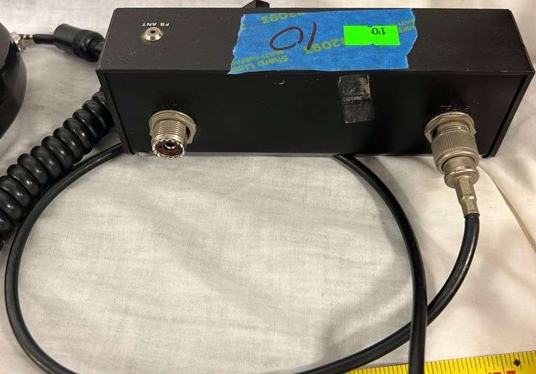 Box SWR meter, CB antenna match, 3 mics one is power mic - Metzger ...