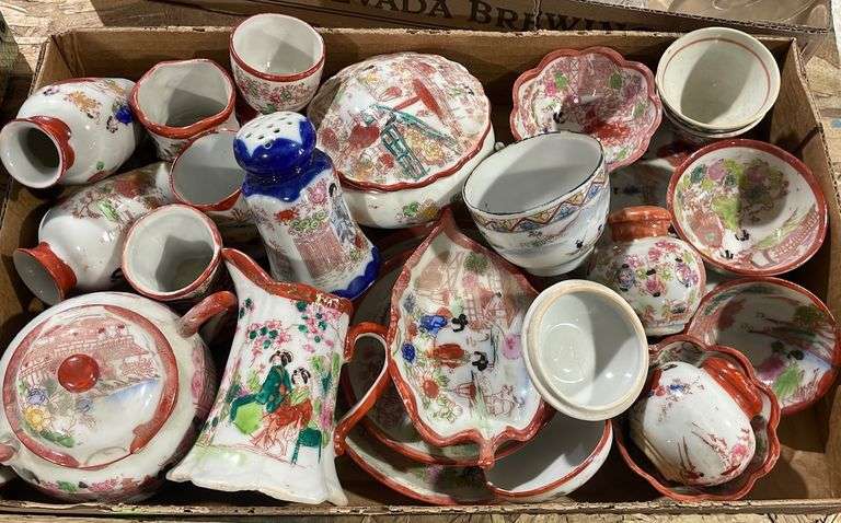 Japanese glassware assortment - Metzger Property Services LLC