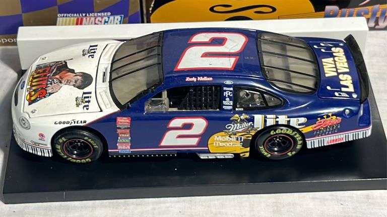 NASCAR Rusty Wallace/Elvis Presley Miller Lite 1:24 scale Stock car in ...