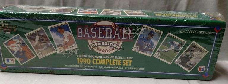 1990 Complete Set Sealed Baseball Cards - Metzger Property Services LLC